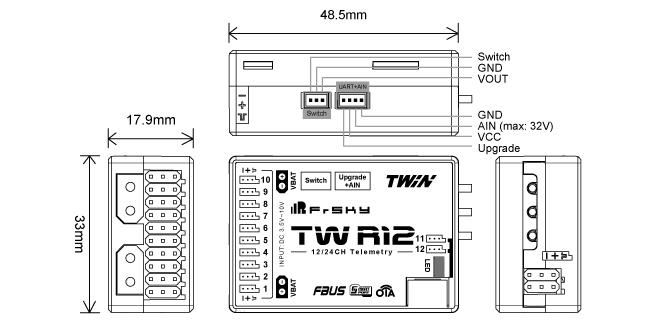 TW R12 - FRSKY ARGENTINA